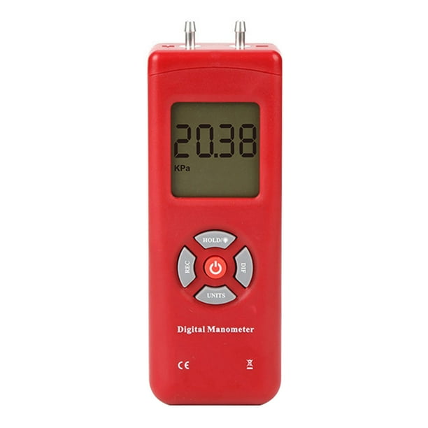 TL-100 Pressure Gauge Tester Digital Manometer LCD Screen Testing ...