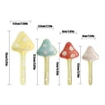 5 Pieces Fun Ceramic Measuring Spoons Set, Flower Pot Shape Spoon ...