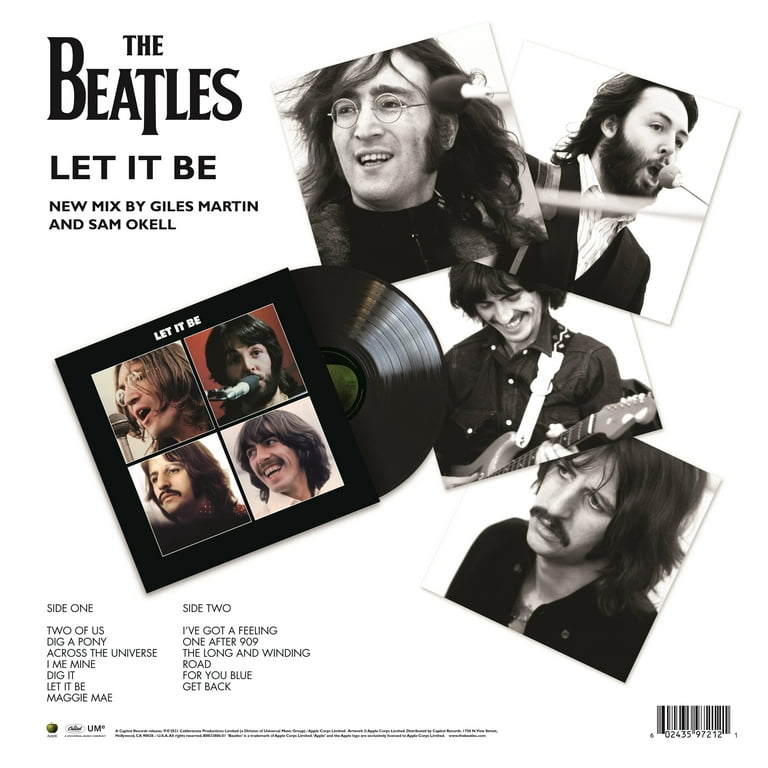 The Beatles Let It Be Album Cover