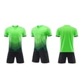 Boys Football Kit 2 Piece Soccer Jersey Set Sports T Shirts With