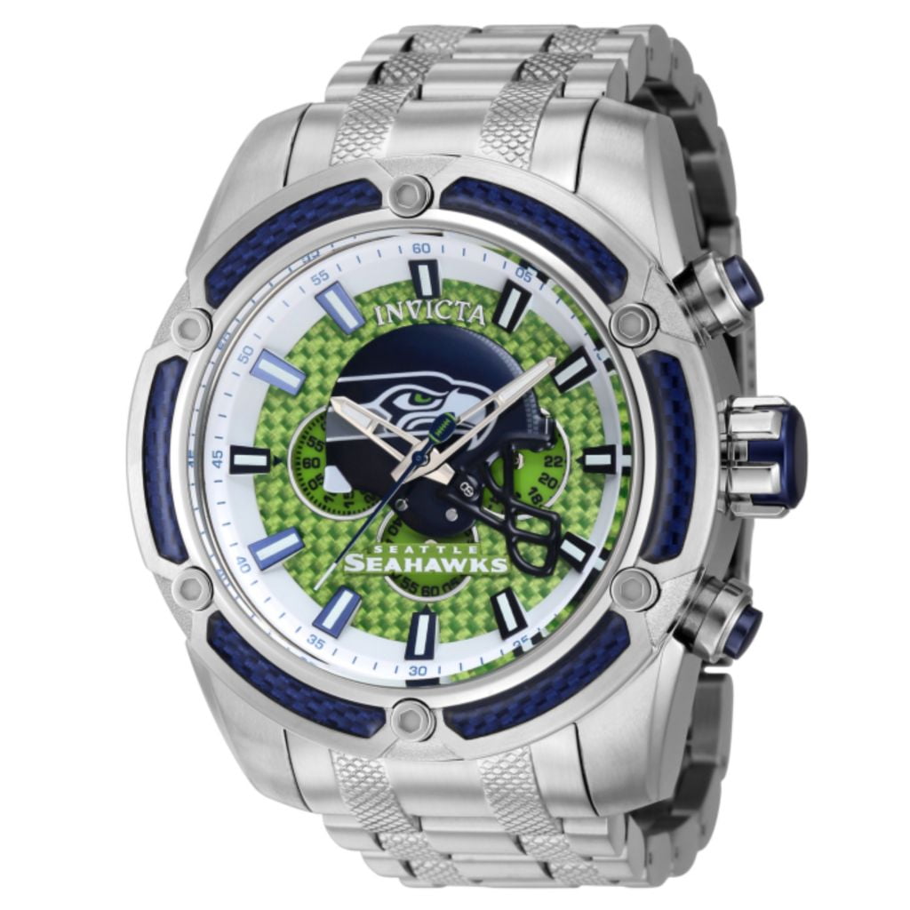 Invicta NFL Pro Diver 52mm Quartz Chronograph Glass Fiber Watch ...