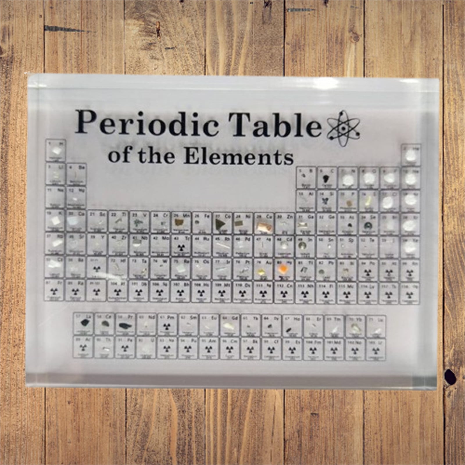 Last Chance Transparent Acrylic Periodic Table Of Factors Display Sign ...