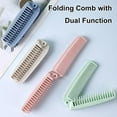 SharkTRUE Wheat Straw Foldable Hair & Makeup Comb Portable, Eco ...