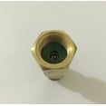 BAOPAI Brass Reverse Thread Adapter 1/4 Inch SAE Female to Male for ...