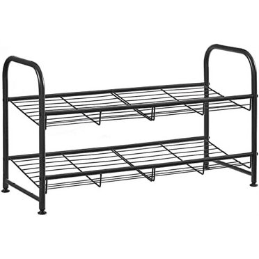 Oceanstar SR1309 Oceanstar 2 Tier Bamboo Shoe Rack - Walmart.com