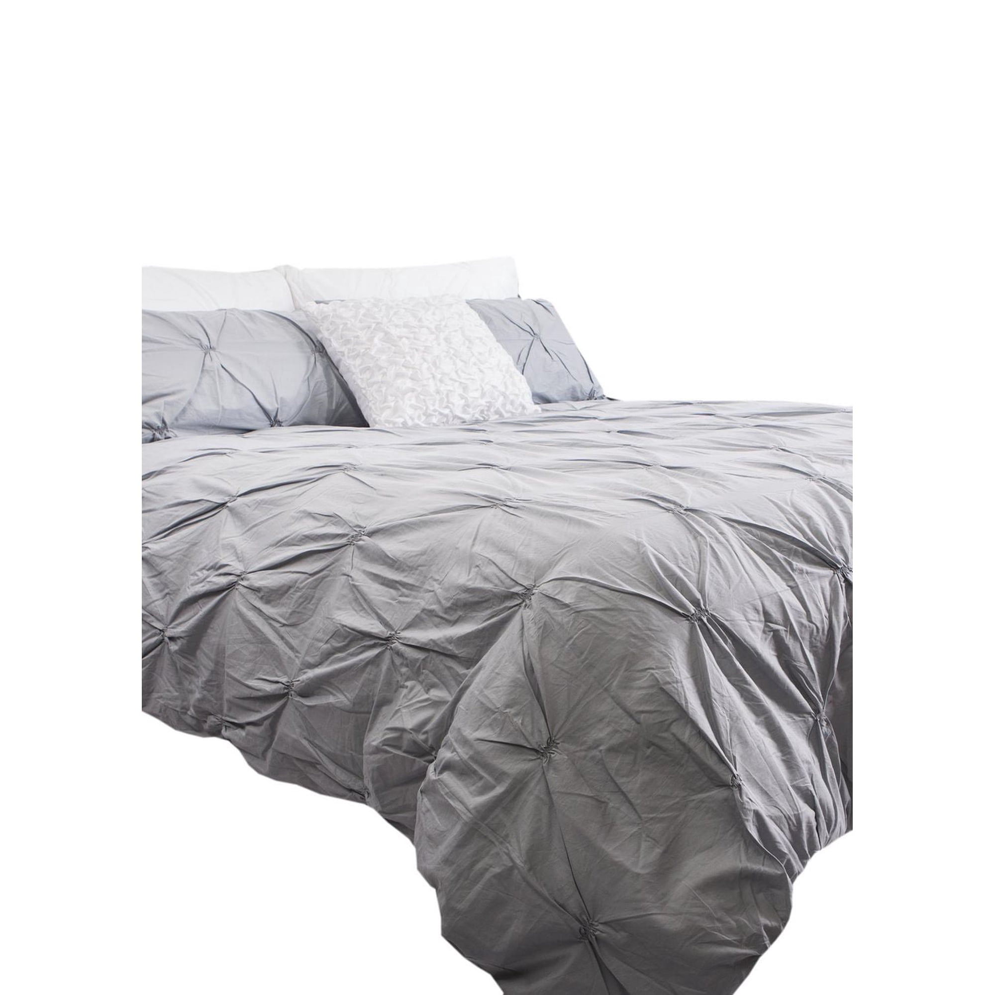 Click here for Gouchee Home Victoria Queen Silver Duvet Cover Set... prices
