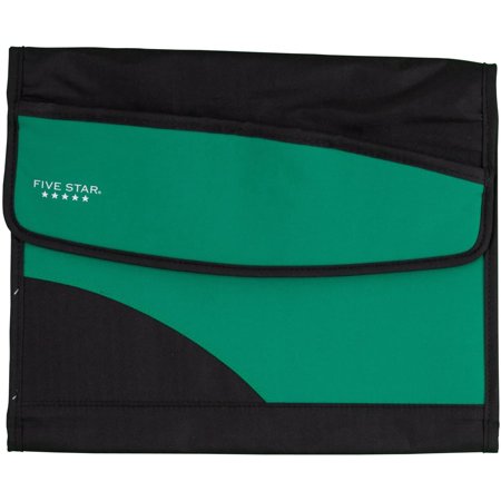 Five Star Expanding File Folder, 8-Pocket Expandable File Folder, Green ...