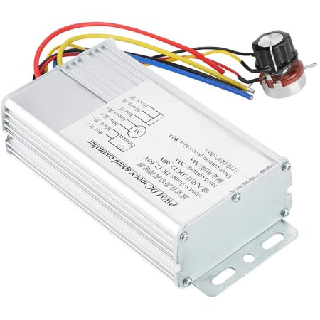 licenbar DC 12V-60V 70A Motor Speed Controller, PWM Motor Variable ...