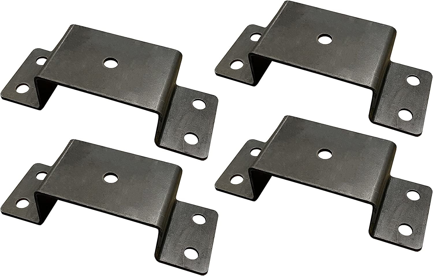 Heavy Duty Bolt On 2x4 Steel Stake Pockets for Trailer & Truck (4 ...