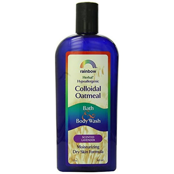 Rainbow Research Colloidal Oatmeal Bath and Body Wash Lavender, 12 ...
