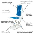 BathLyft a Reclining Bath Lift Chair, Battery Operated with Remote ...