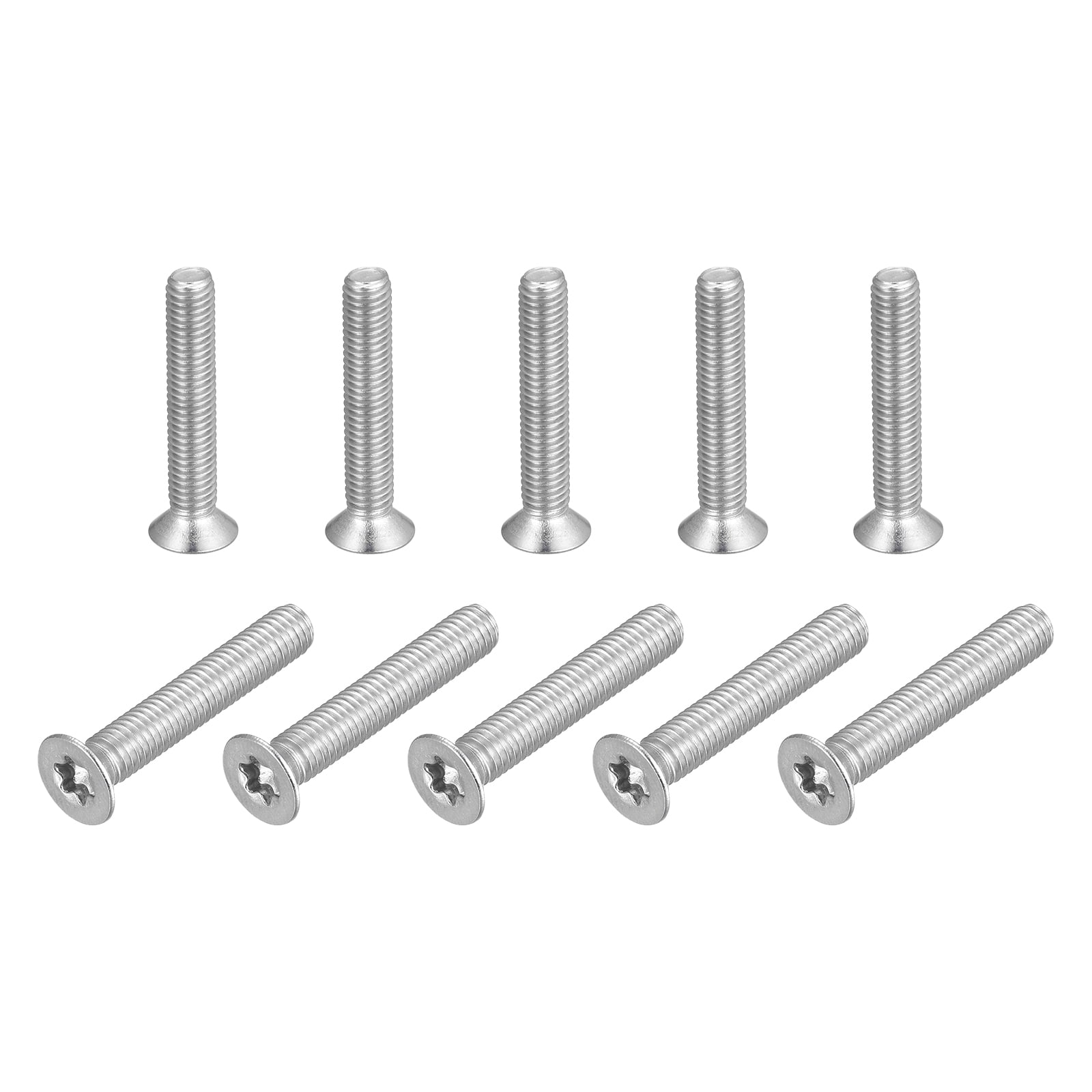 M5x30mm Torx Security Machine Screws, 10 Pack 316 Stainless Steel Countersunk Head Tamper Proof ...