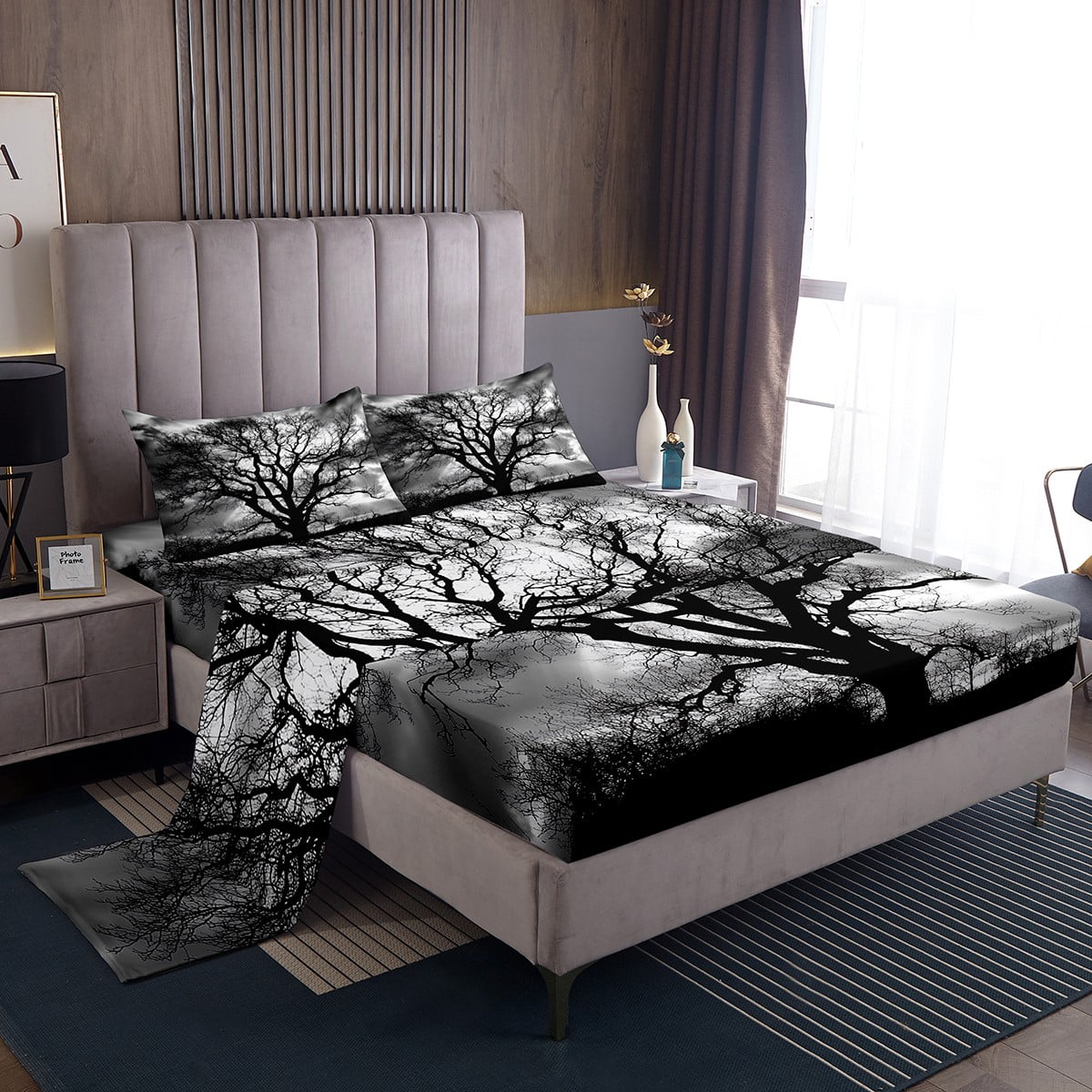 Click here for Erosebridal Tree Branches Sheet Set Twin botanical... prices