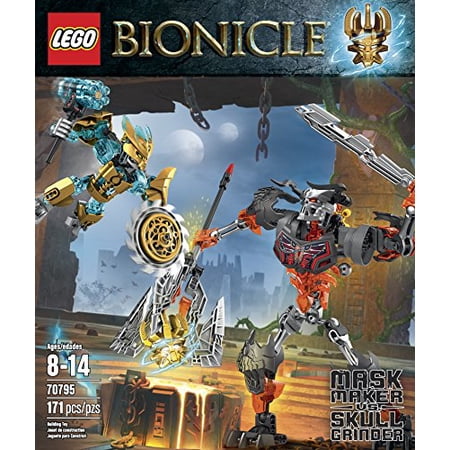 LEGO Bionicle 70795 Mask Maker vs. Skull Grinder Building Kit | Walmart ...