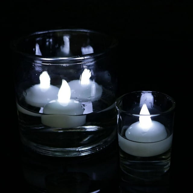 12 Pack LED Floating Candles, Flamless Floatinig Candles for ...