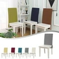 Chair Back Cover Simple Hotel Restaurant Universal Chair Back Cover ...