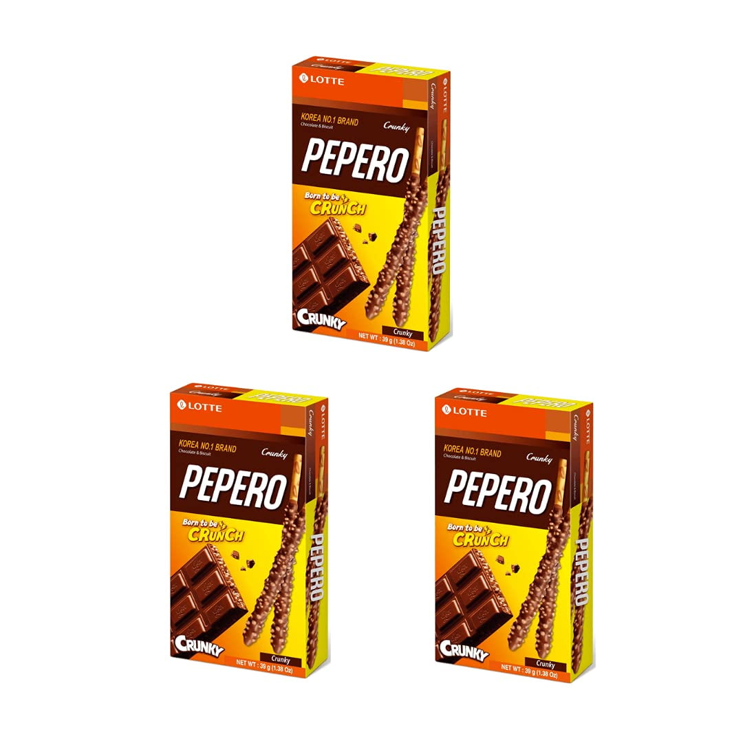 LOTTE Pepero Chocolate Sticks 6 Variety Flavors Original, Almond ...