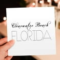 3drose, American Beaches - Clearwater Beach, Florida, Black on White, 6 ...