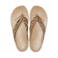 Crocs Women's Kadee II Leopard Flip Thong Sandal - Stylish, Light ...
