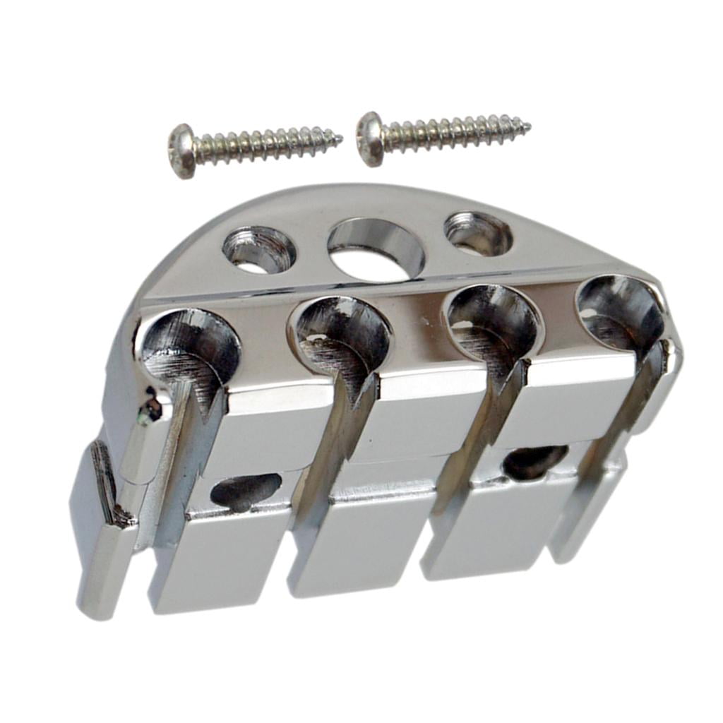 4 String Electric Bass Guitar Locking Nut w/ Mounting Screws - Walmart.com