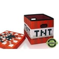 Minecraft TNT Block Storage Tote, 15-Inch Box & Lid - Walmart.com