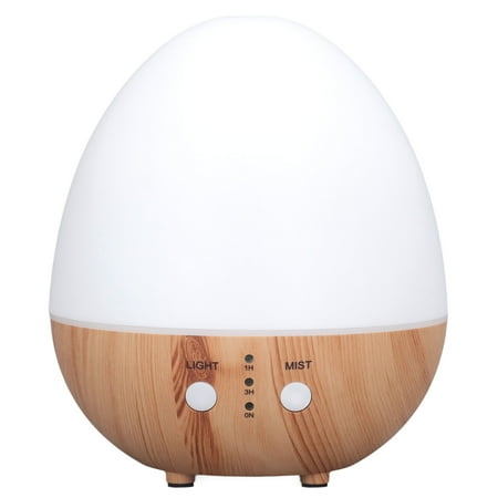 Wooden Oil Diffuser, 2.4Mhz 260ml Essential Oil Diffuser For Office ...