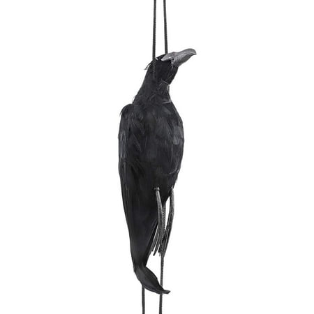 Memkey Halloween Crows Prop, Horrible Hanging Dead Crows, Realistic ...
