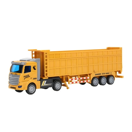 ANGGREK Simulation Container Truck Toy,Container Truck Toy,1:48 Scale ...