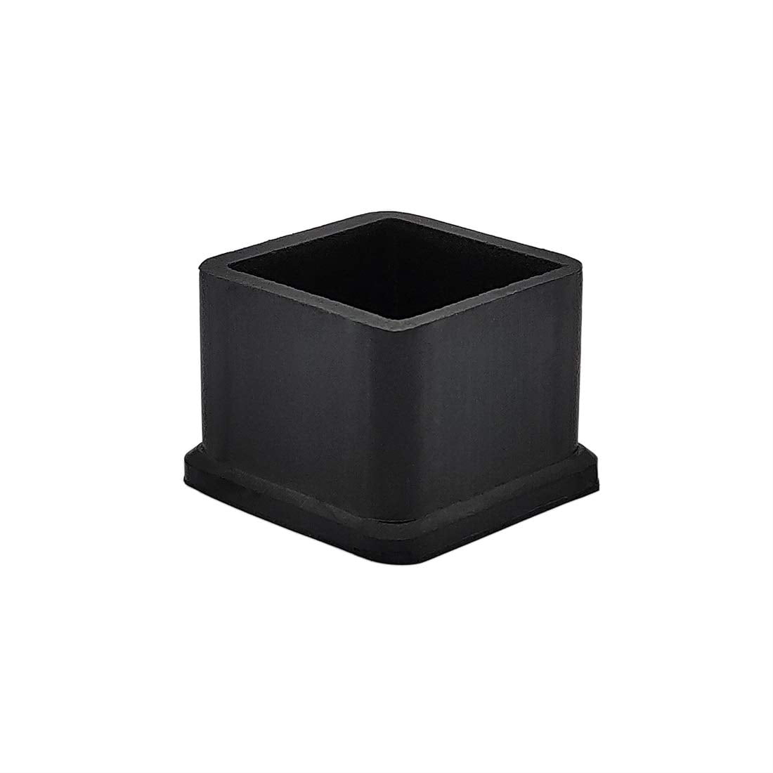Flyshop Square Anti-slip Rubber Leg Tips Furniture Chair Leg Caps Floor ...
