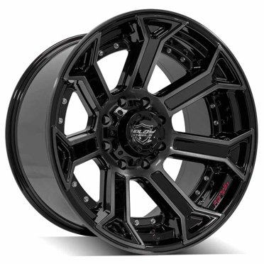 OE Wheels 20 inch Black 5652 Rims & Goodyear Tires Set Fit Specific GM ...