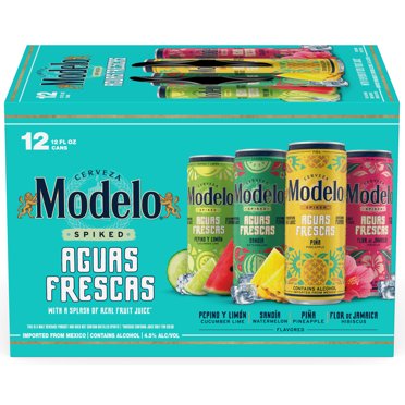 Modelo Chelada Variety Pack Mexican Import Flavored Beer, 12 Pack 12 fl ...