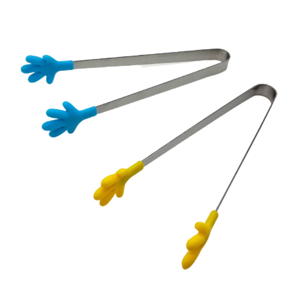 Mini Small Tiny Kitchen Tongs Hand Shape Tongs For Food Sugar Ice Salad ...