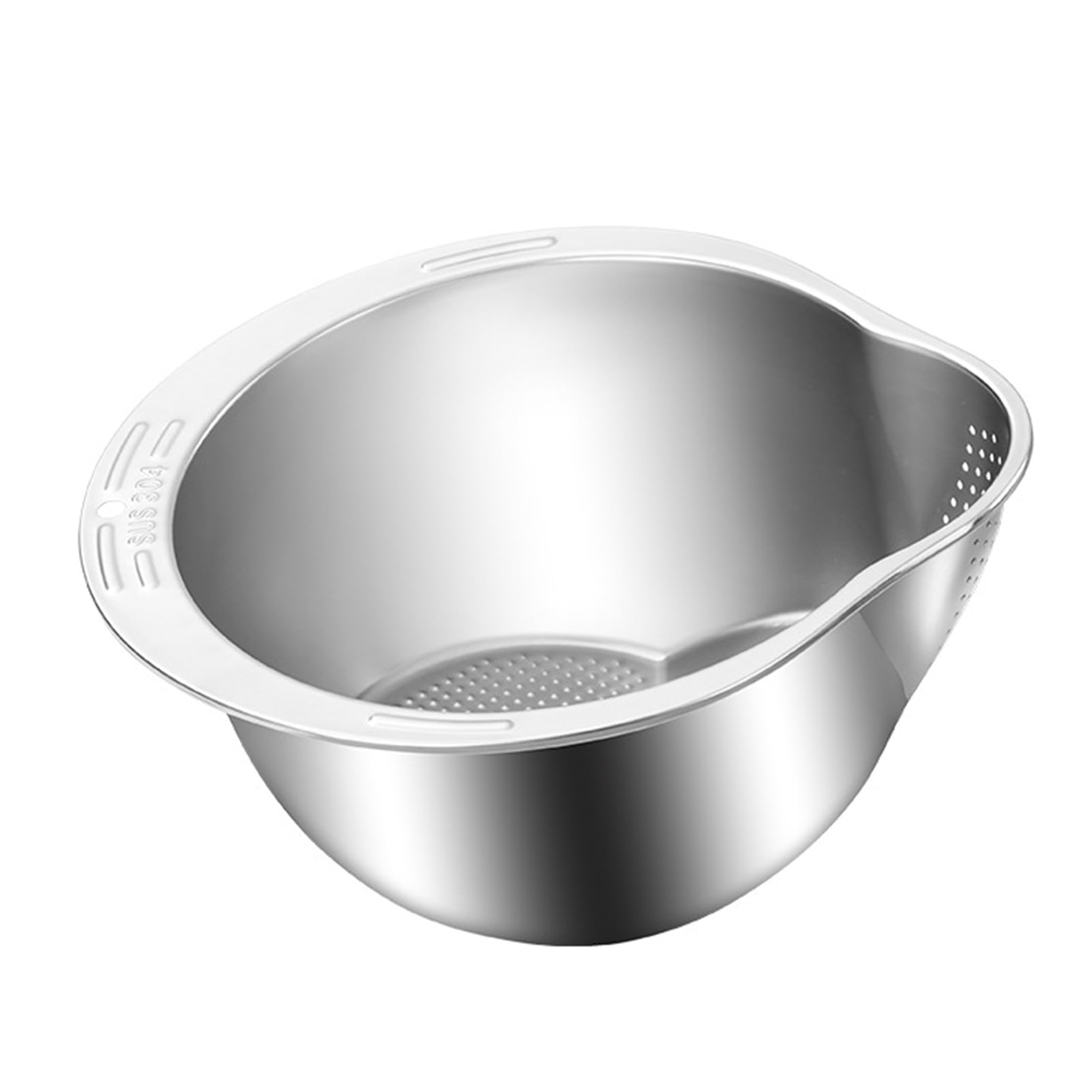 HYmarket Rice Washing Bowl with Strainer - Food Grade - Vegetables ...
