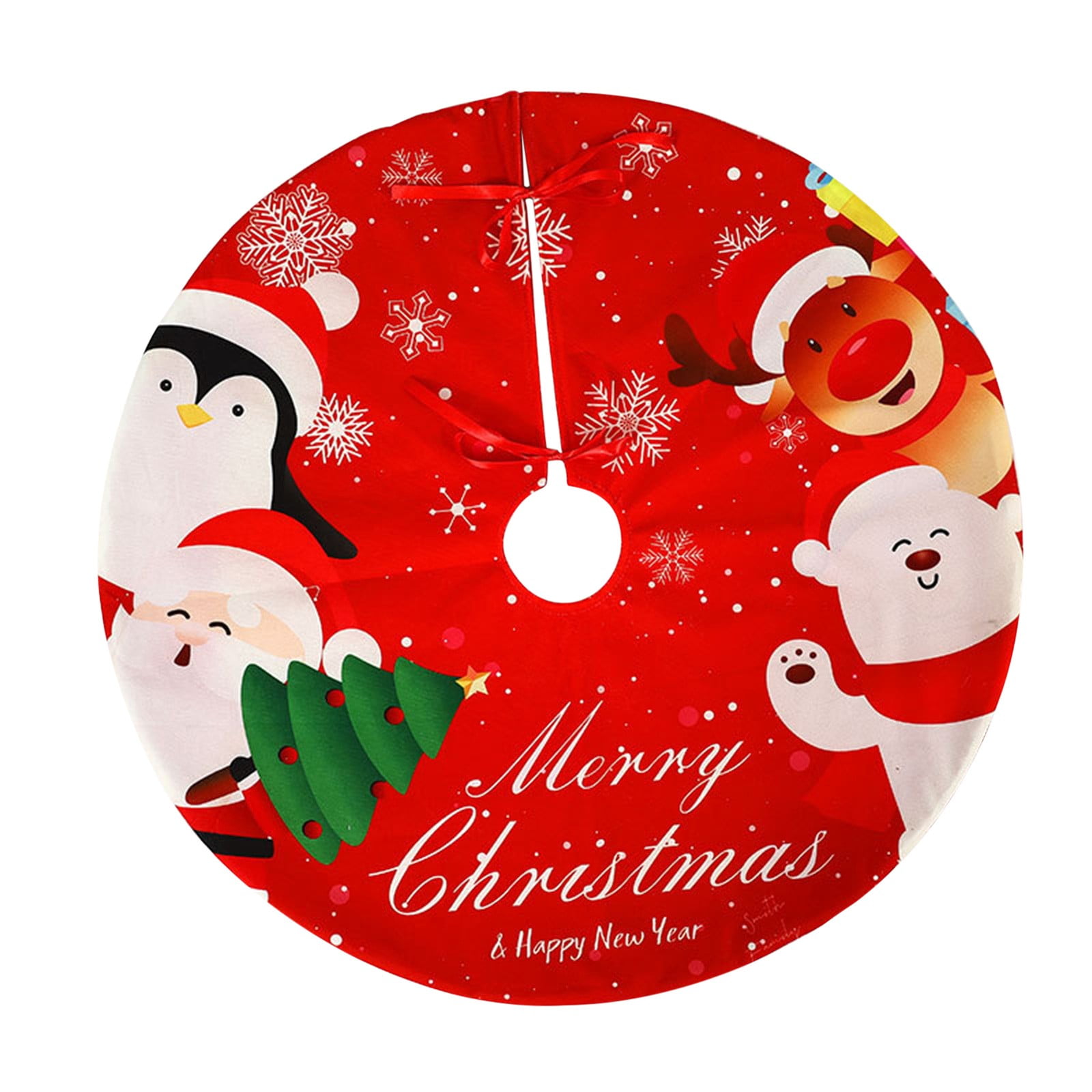 Click here for Hbbkvi 70cm Christmas Tree Skirt With Faux Fir Tri... prices