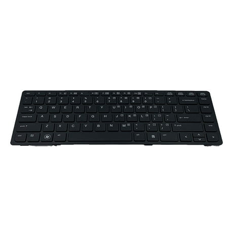 Black Laptop Keyboard No Pointer keyboard adopts plastic Stick ...