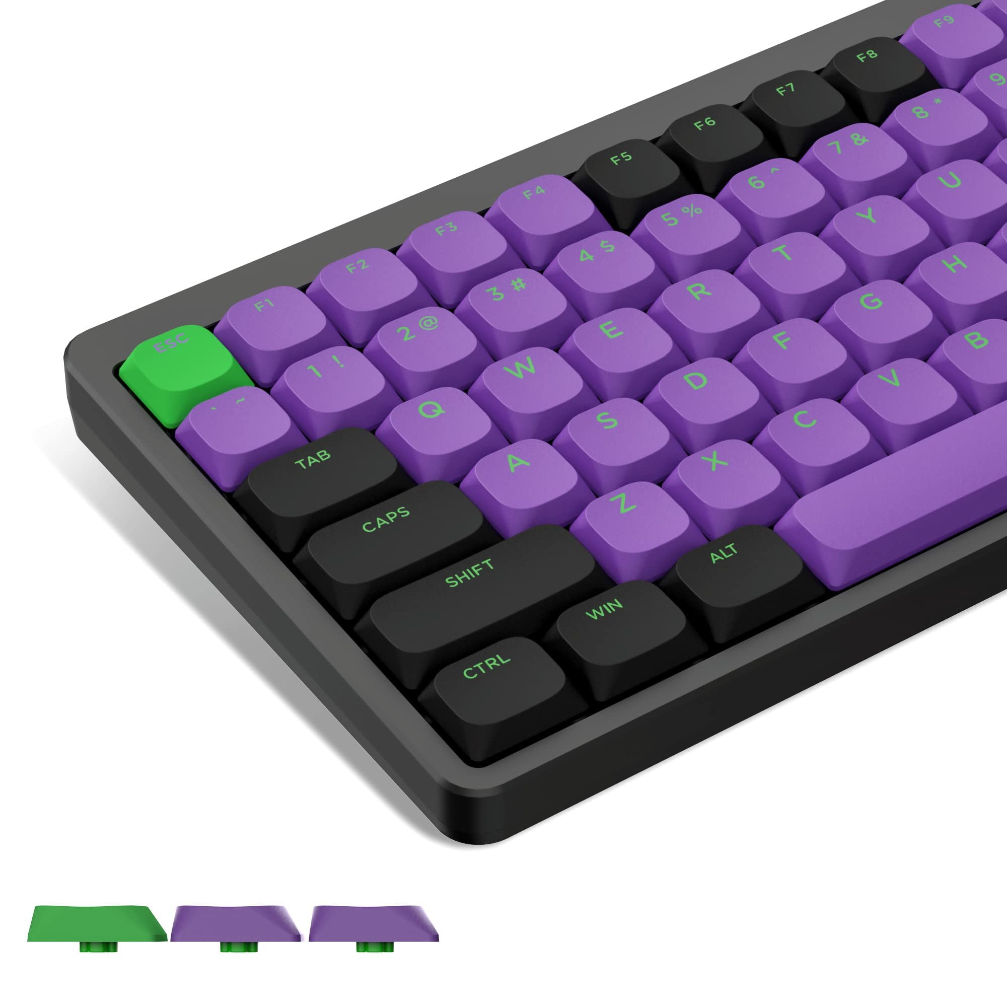 XVX Low Profile Keycaps 144 Keys,PBT Keycaps Skyline Custom Keyboard ...