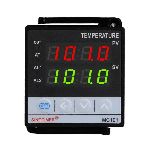 Controlador de temperatura PID digital Termostato Termopar térmico (MC101) | Walmart en línea