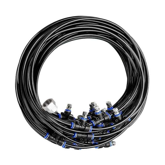 Garden Cooling System Patio Trampoline Irrigation Sprayer DIY Misting ...