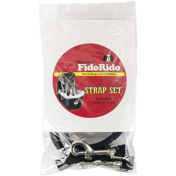 Fido Pet Products FidoRido Strap Set Pet Car Seat Straps, 20 ...