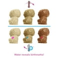 Barbie Doll & Newborn Puppy Playset, Brunette Doll with 3 Color-Change ...