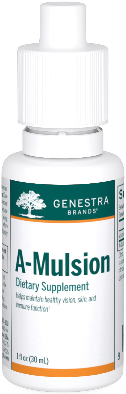 Genestra Brands A-Mulsion | Vitamin A Liquid to Support Immune System ...