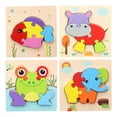 BiFandian Wooden 3D Animal Puzzle Toys, Early Education Developmental ...
