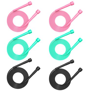 MRX 9' PVC Jump Rope for Cardio Fitness - Versatile Jump Rope for Both ...