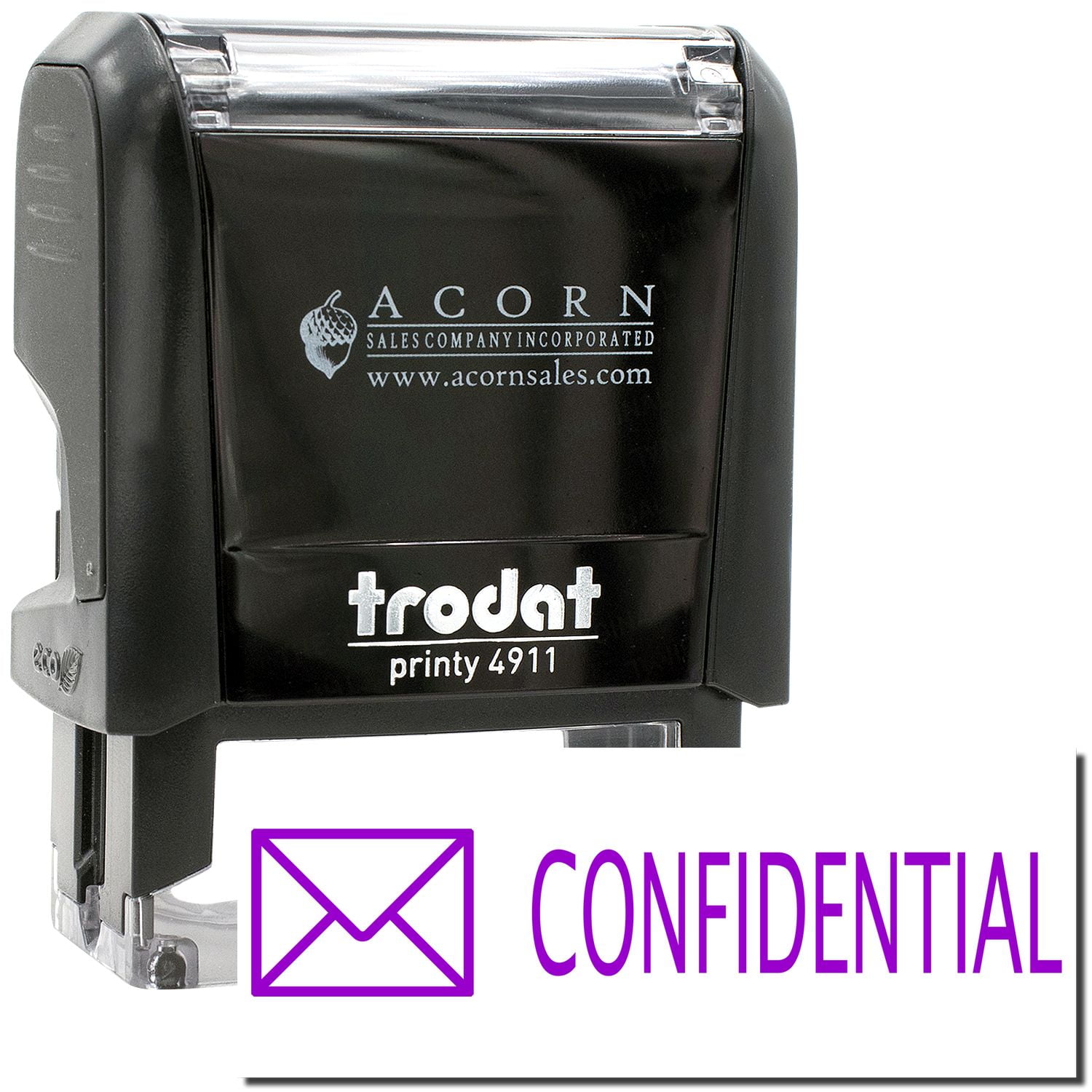 Self-Inking Confidential with Envelope Stamp, Trodat Printy 4911, Press ...