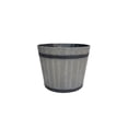 Wood Effect Plastic Planter - Plant Pot for Gardening & Home Decor ...