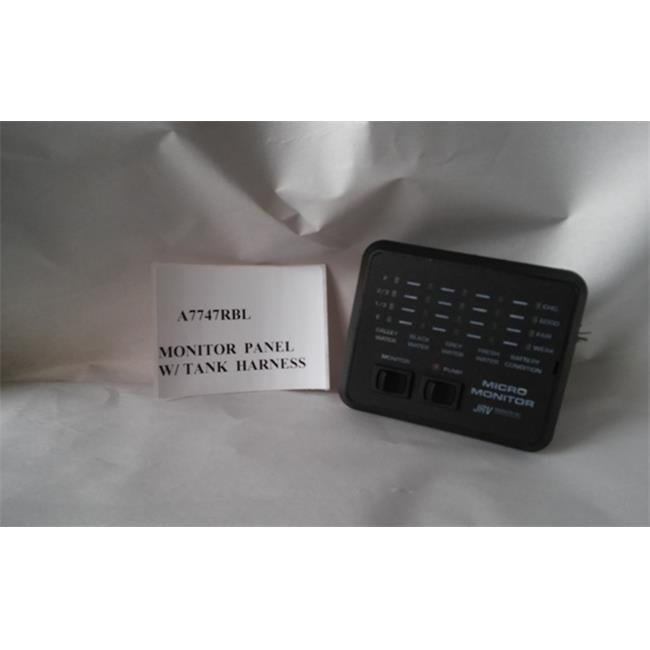 JRV PRODUCTS A7747RBL Four Tank with Battery Monitor Panel - Walmart.com