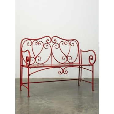 Innova Regis Promo Loveseat Cast Iron/Cast Aluminum Outdoor Bench ...