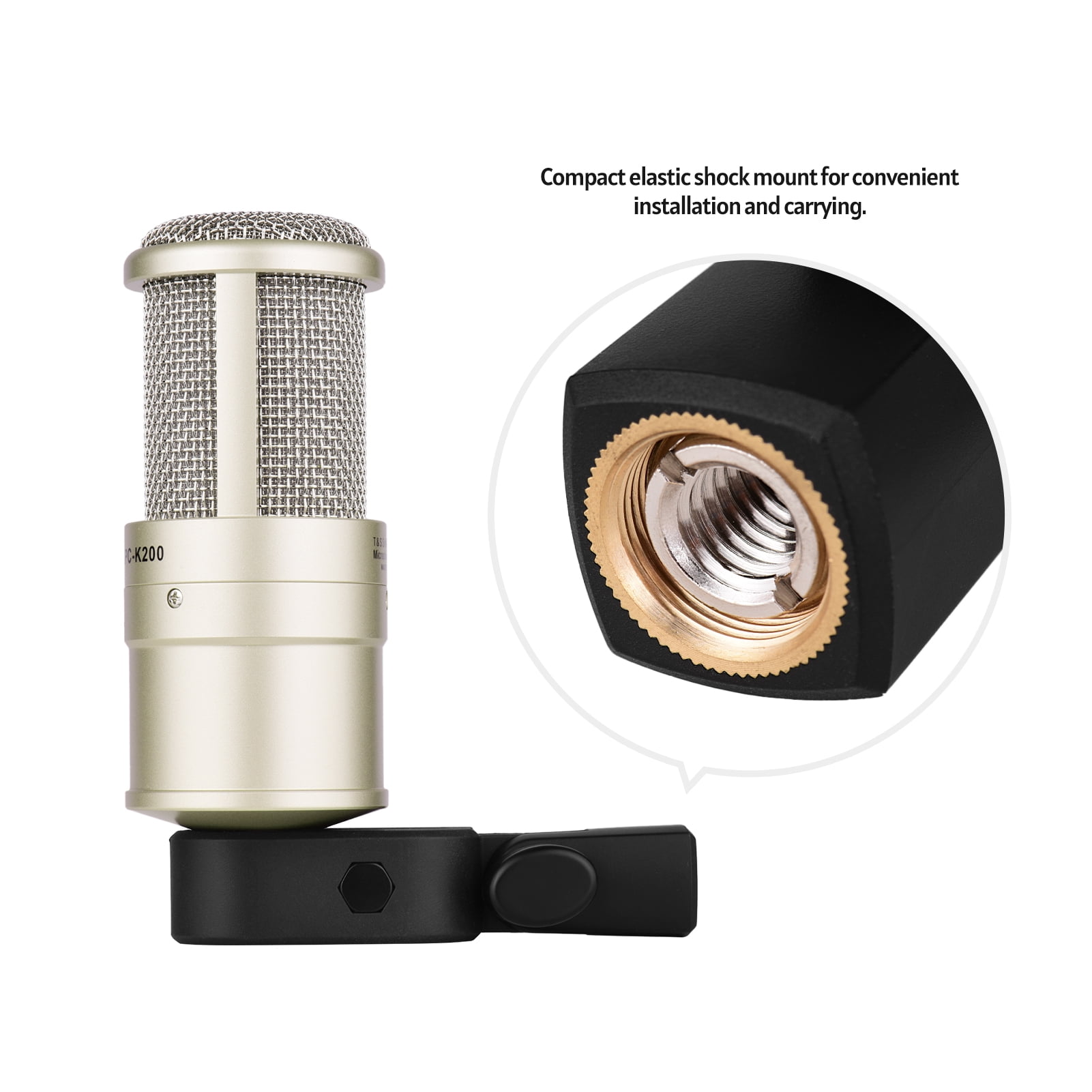 Buy TAKSTAR PC-K200 Cardioid-directional Condenser Recording Microphone ...