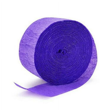 Club Pack of 12 Purple Contemporary Crepe Party Streamer Roll 81 ...