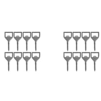 Metal Bottles Opener Kits 16 Pack Blank Stainless Steel Opener Insert ...